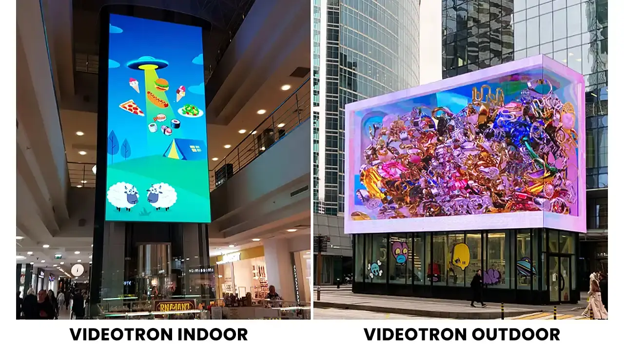 Perbedaan Videotron Indoor dan Outdoor Lengkap - GSI Indonesia